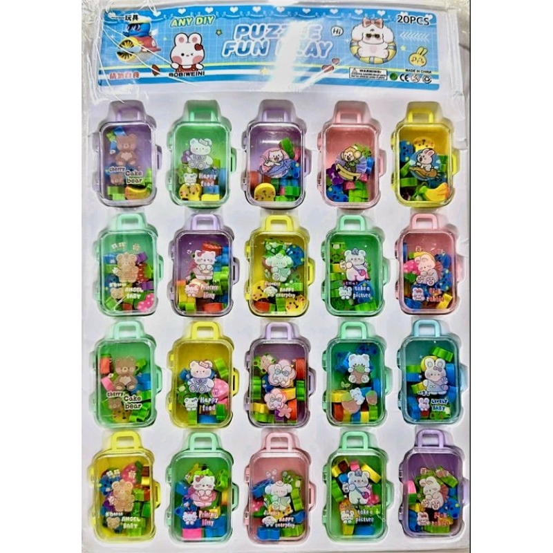 Fruit Eraser Assorted !!! 20pcs/Pad | Shopee Philippines