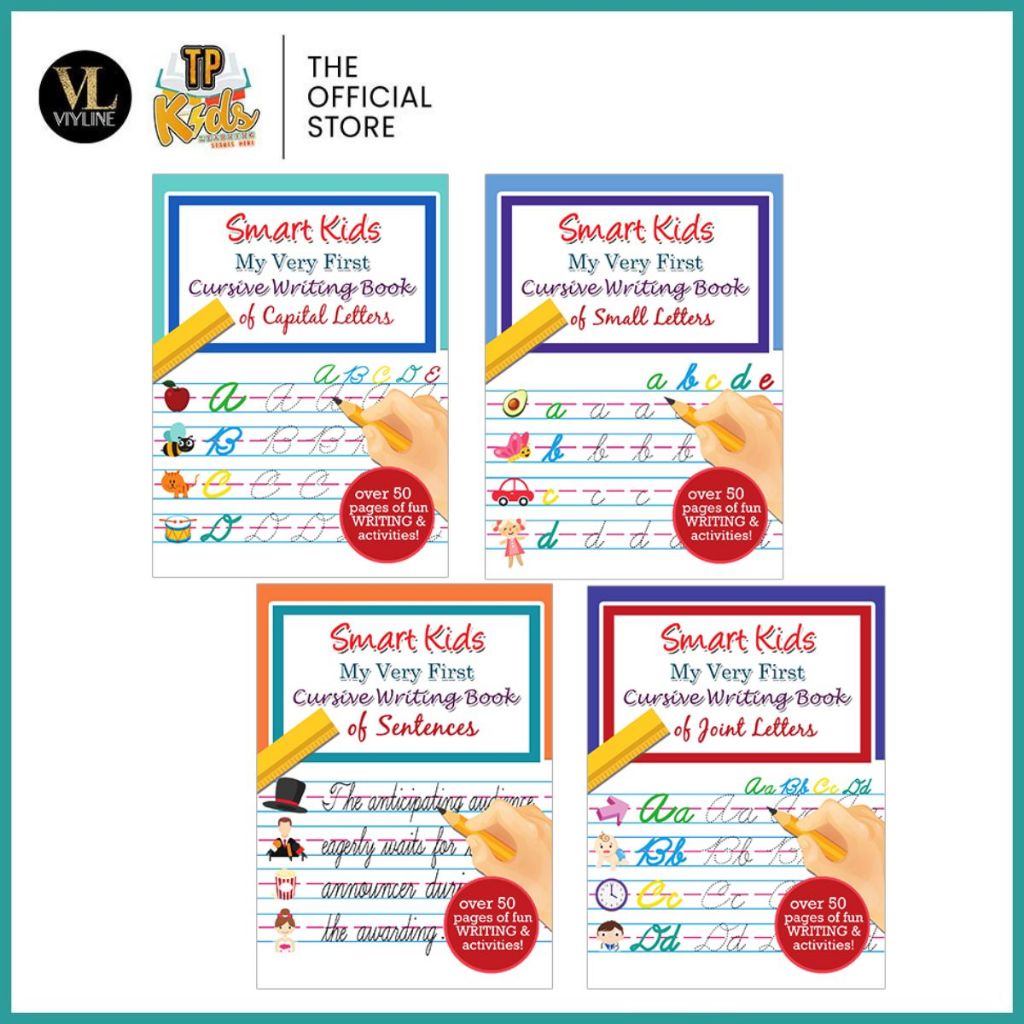 Smart Kids My Very First Cursive Writing Book Collection by Learning is ...