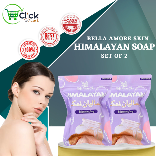 SET 2 Original Effective BELLA AMORE SKIN Himalayan Brightening Soap ...