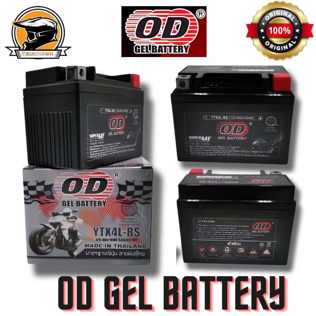 KAWASAKI CT 150 | MOTORCYCLE OD GEL BATTERY HIGH QUALITY | Shopee ...
