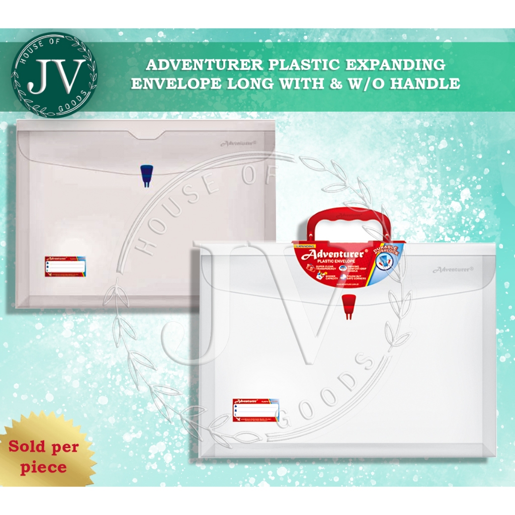 Plastic Expanding Clear Envelope Long/Short with or without Handle 1pc ...