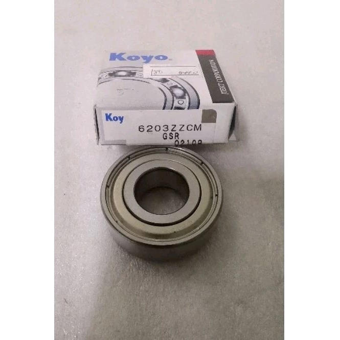 MOTORCYCLE BEARING 6203 ZZ KOYO MADE IN JAPAN | Shopee Philippines