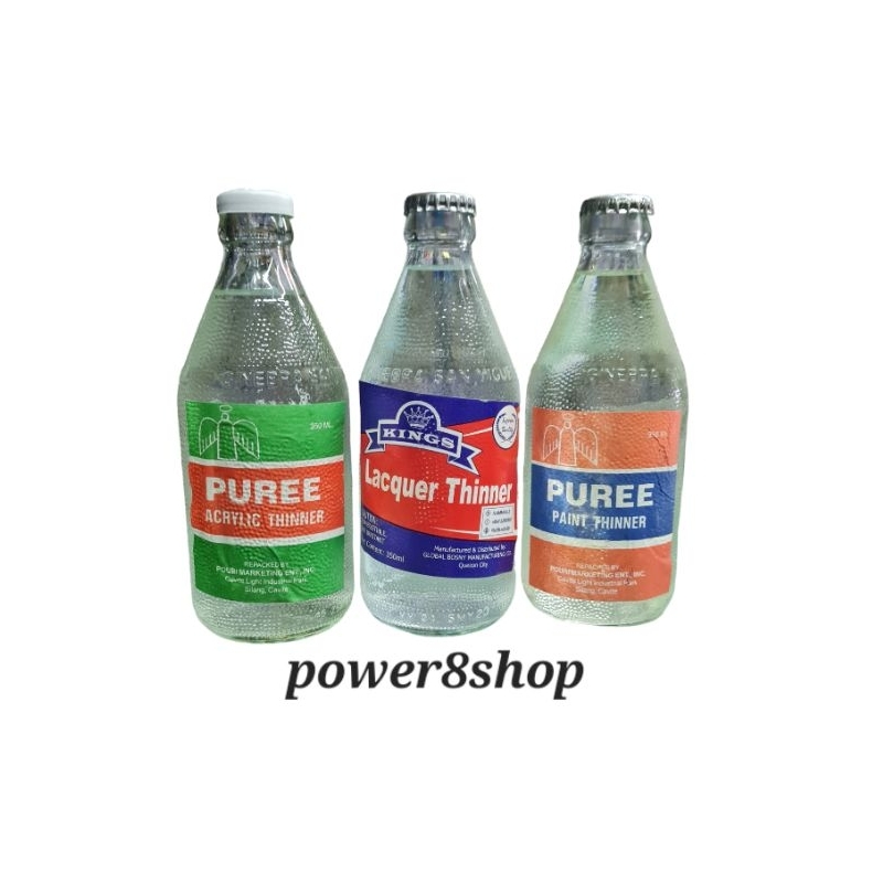 Acrylic, paint & laquer thinner (350cc)(random brand) | Shopee Philippines
