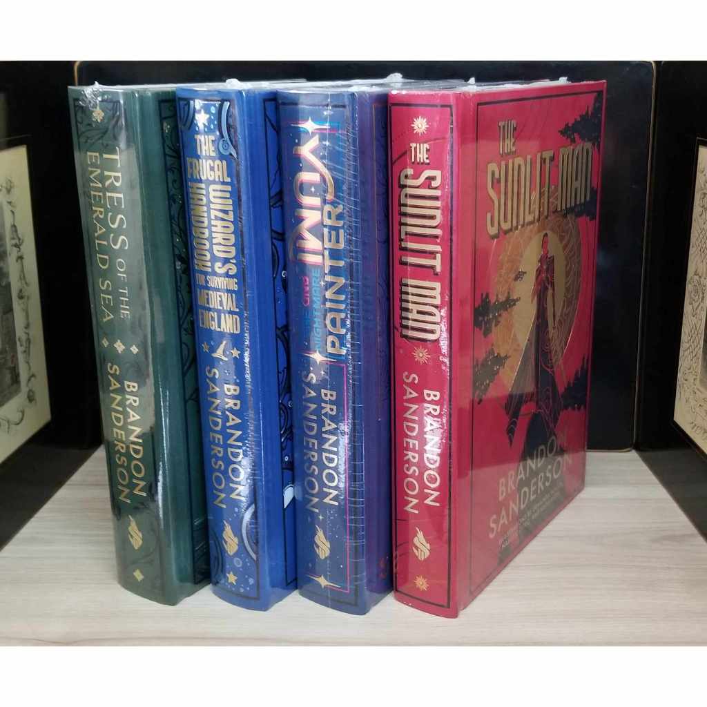 Brandon Sanderson- Tress of the Emerald Sea, Frugal Wizard, Yumi & the ...
