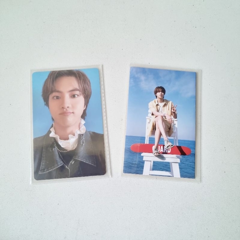BTS Jin Butter Cream Version Photocard PC & Message Card Set | Shopee ...