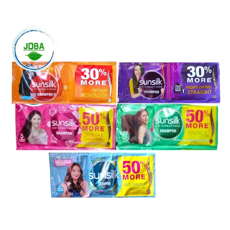 SUNSILK SHAMPOO SACHET by 6PCS | Shopee Philippines
