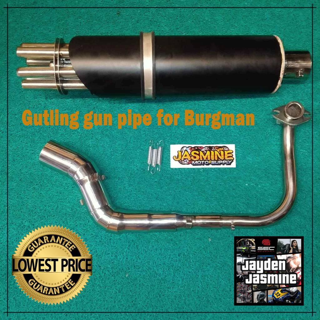 Gutling gun pipe for Burgman | Shopee Philippines