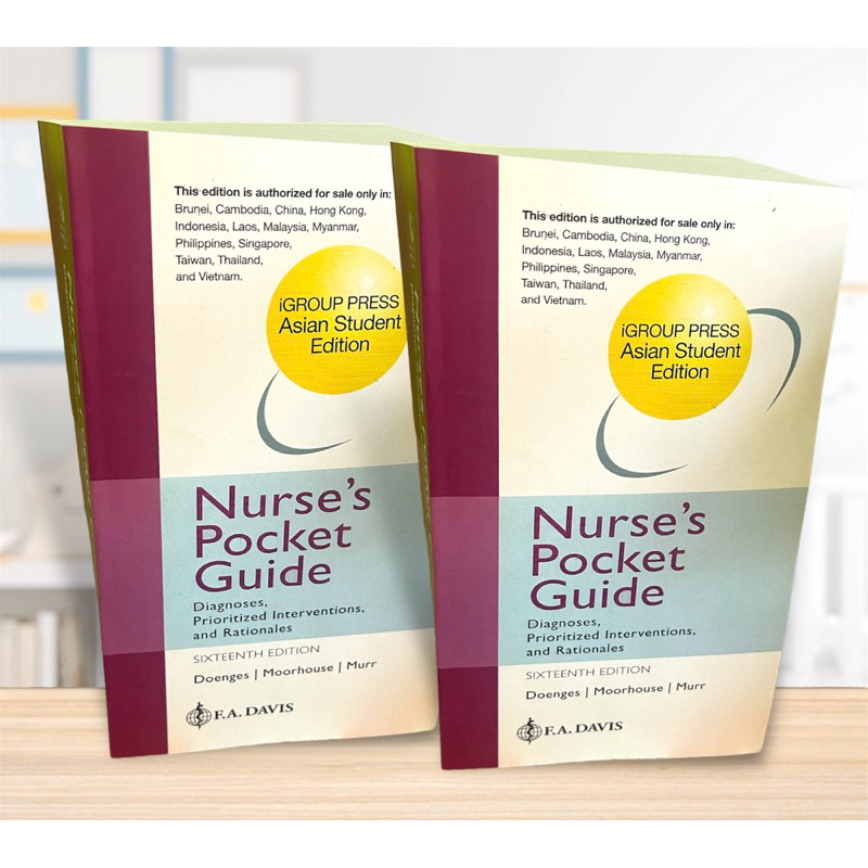 Nurse's pocket guide 16th edition Nanda ONHAND READY TO SHIP | Shopee Philippines