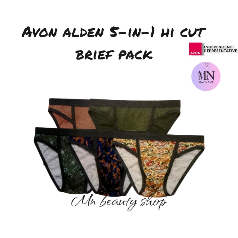 AVON ALDEN 5-in-1 HI CUT BRIEF PACK | Shopee Philippines
