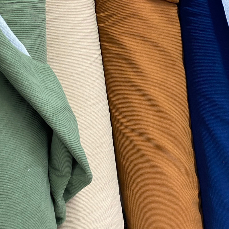 One Meter (100cm) Corduroy Fabric Tela 60'' Width for DIY | Shopee ...