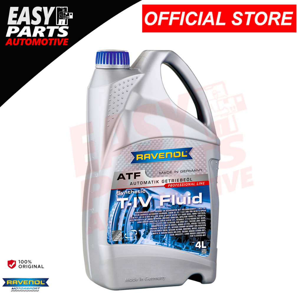 Ravenol ATF Type-IV for Toyota Gallon 4L | Shopee Philippines