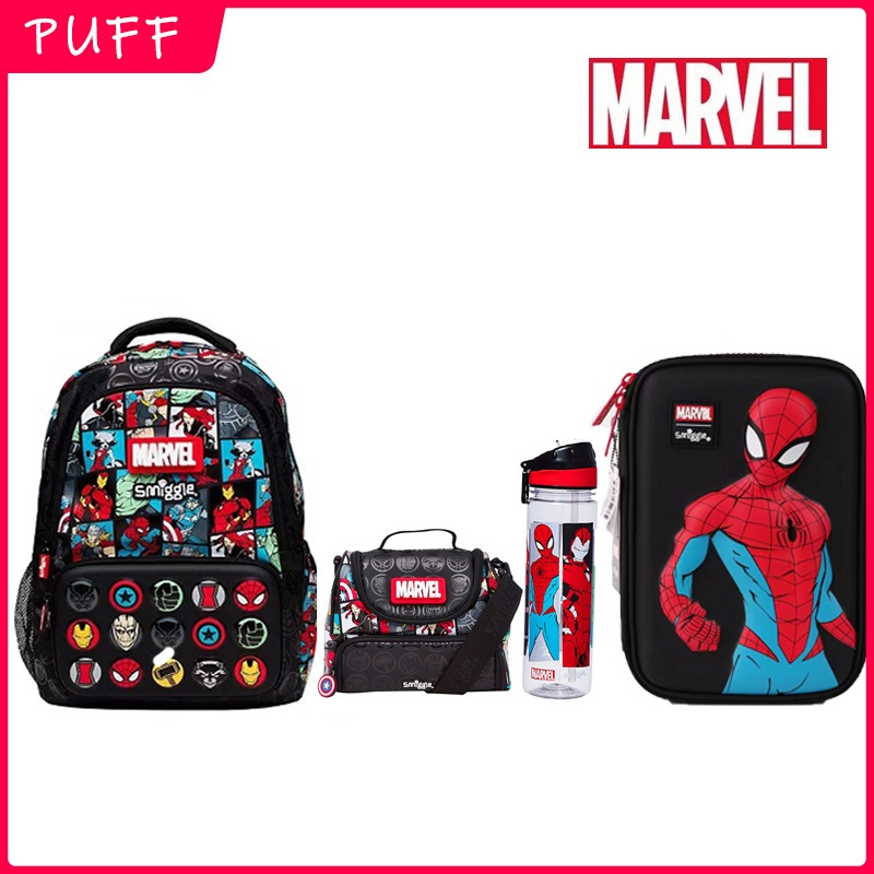 New Trendy Smiggle MARVEL Backpack Boys backpack for primary Children ...