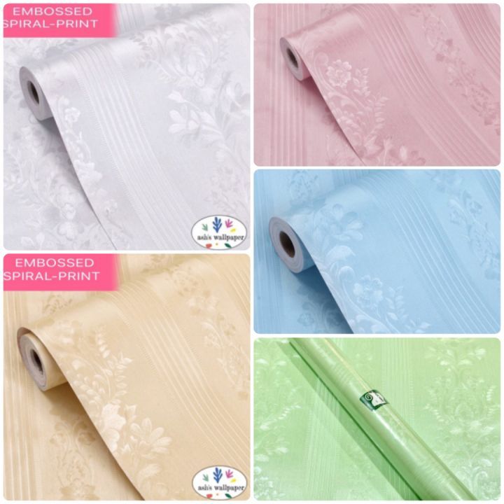 2D Embossed Wall Sticker PVC Waterproof Self Adhesive Homedecor ...