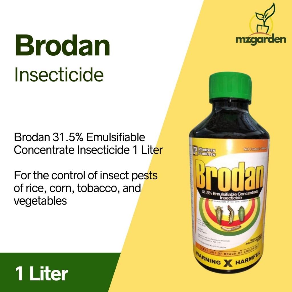 Brodan 31.5% Emulsifiable Concentrate Insecticide 1Liter | Shopee ...