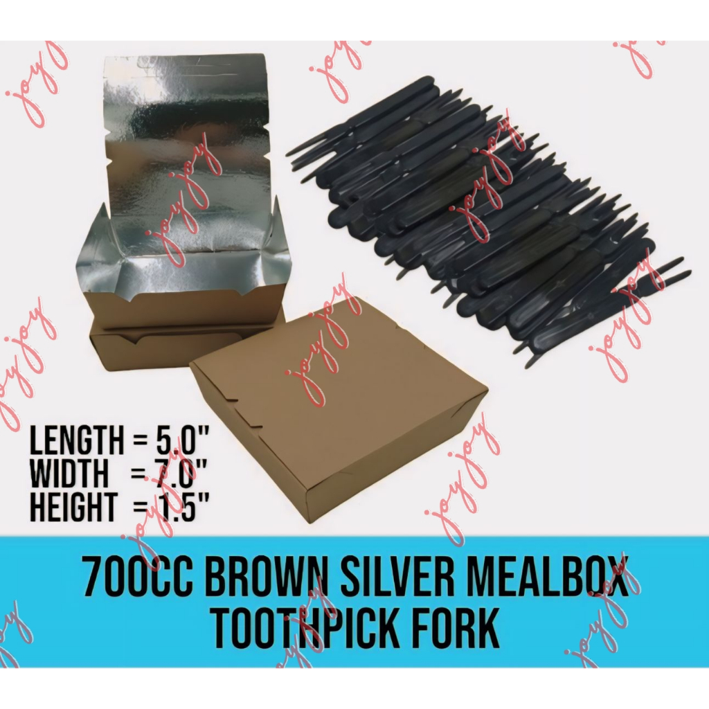 Meal Box l Take-out Box l 700cc l 50-Pieces l Food Storage Dispodable ...