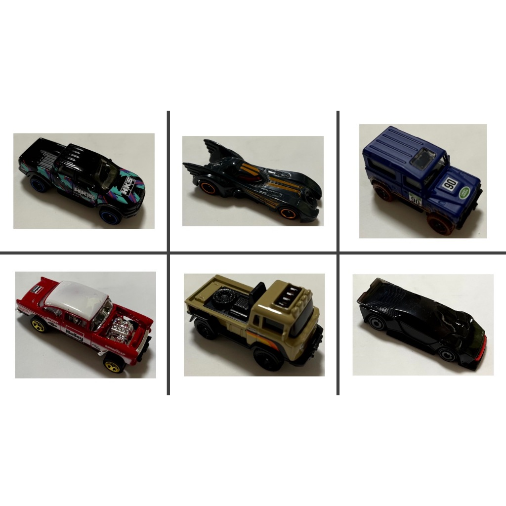 Hot Wheels - LOOSE New - KITT Concept, Land Rover, Bel Air Gasser ...