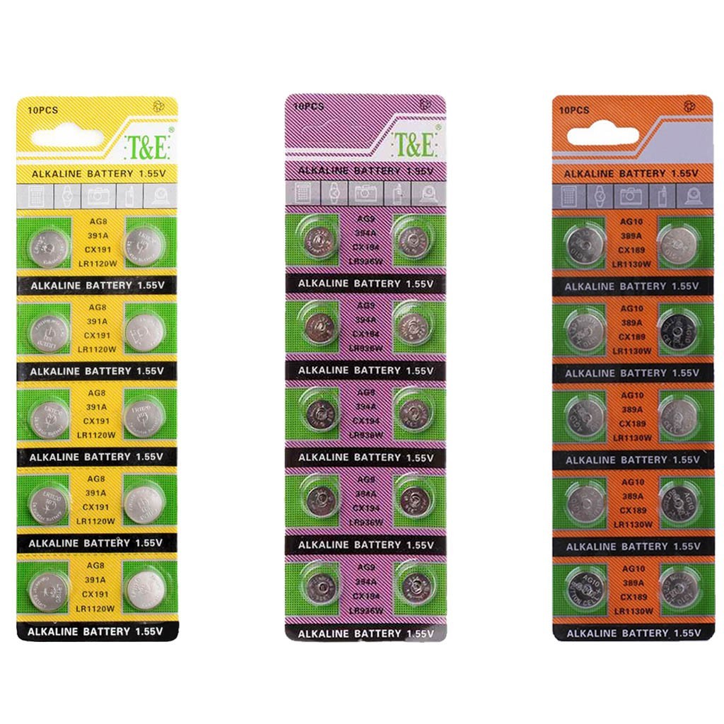 AG0 AG1 AG2 AG3 AG4 AG5 AG6 AG7 AG8 AG9 AG10 AG11 AG12 AG13 Alkaline ...