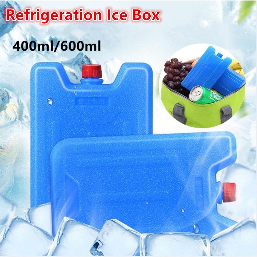 Ice Gel block Ice Pack Cooling Container for Lunch Box Reusable Ice ...