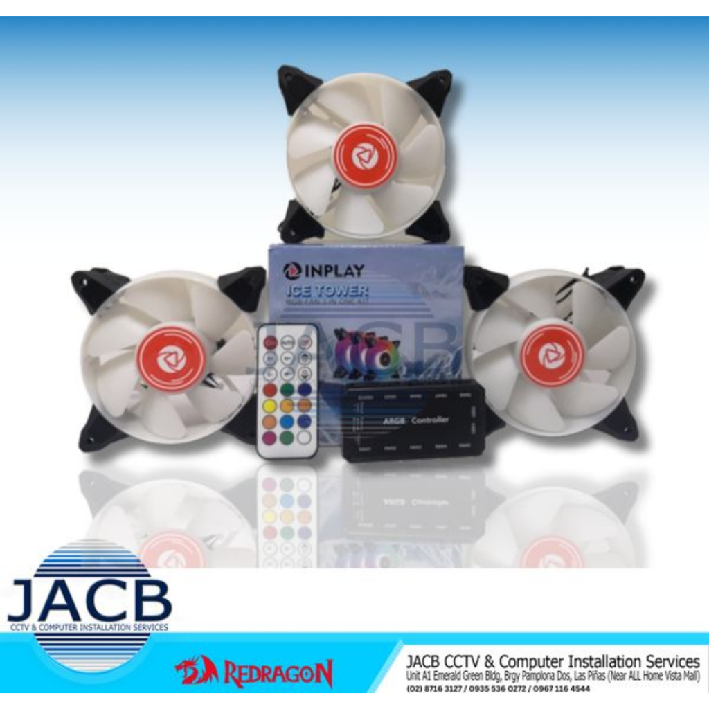 INPLAY ICE TOWER V2.0 (ARGB FAN 3 IN ONE KIT) | Shopee Philippines