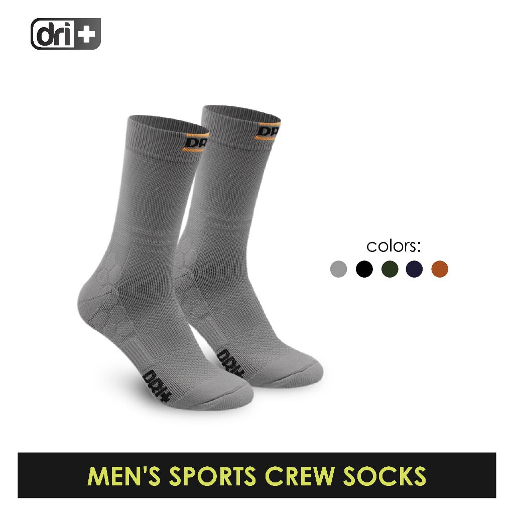 Dri Plus Men’s Endurance Extreme Performance Crew Socks DMS4107 ...