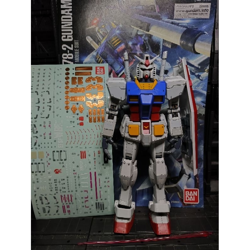 MG 1/100 Gundam RX-78-2 Version 3.0 | Shopee Philippines