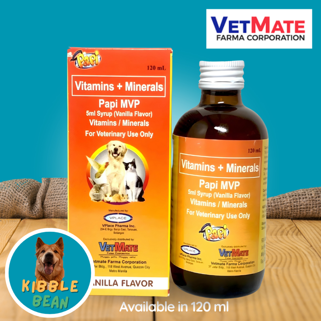 Papi MVP (MULTIVITAMIN + MINERALS) in Syrup (120ml) | Shopee Philippines