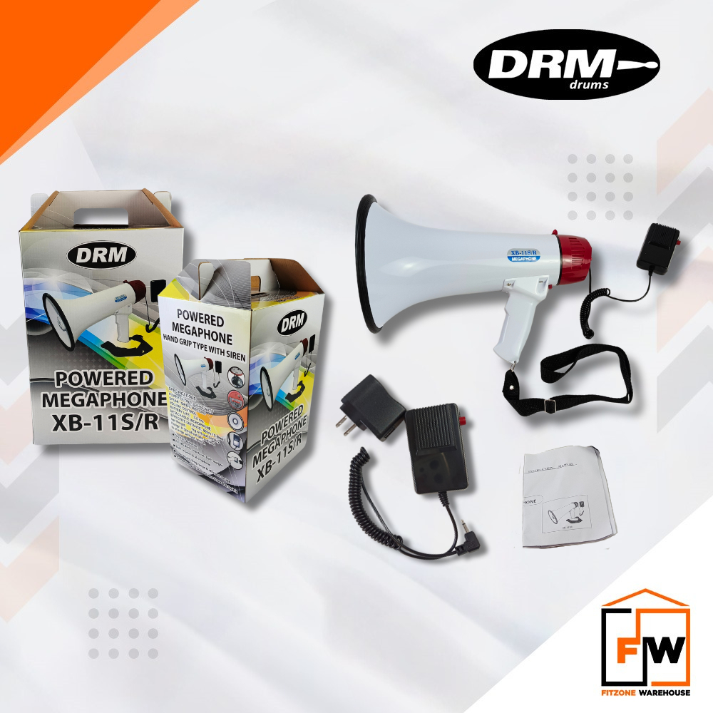 DRM 11S/R Powered Portable Megaphone | Shopee Philippines