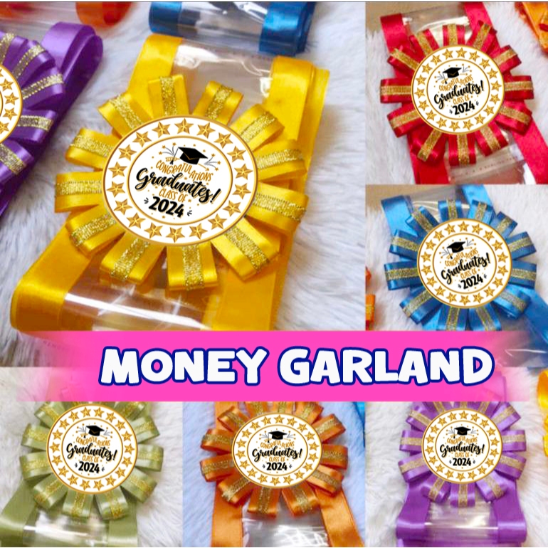 MONEY GARLAND FOR GRADUATION, BIRTHDAYS AND ANY EVENT | Shopee Philippines