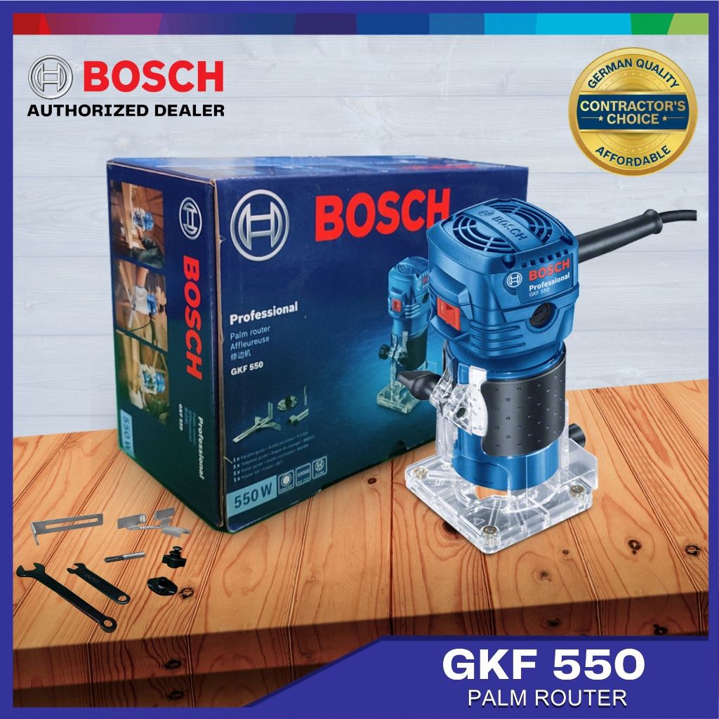 Bosch GKF 550 Palm Router Trimmer 550 watts COC Power Tool - 06016A00K0 ...