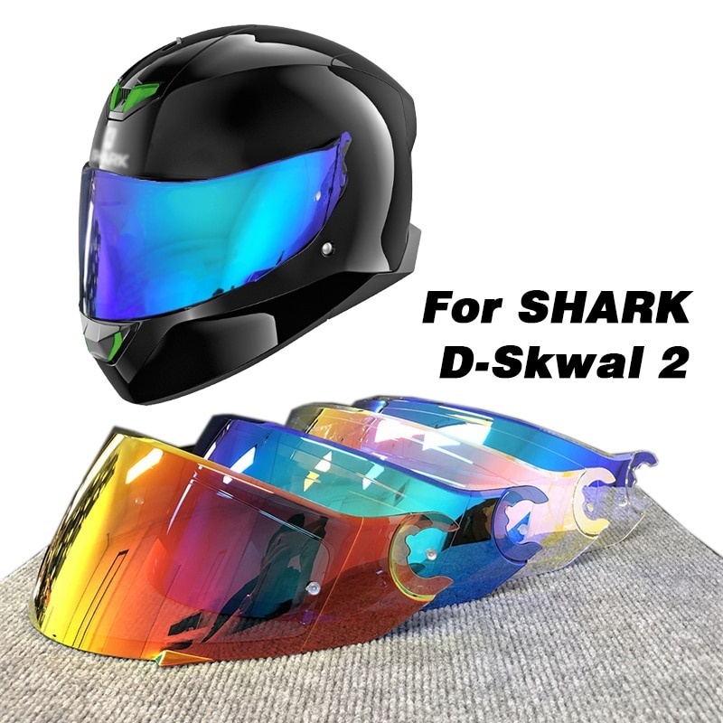 SHARK Visor Lens Shark Skwal D-Skwal 2 Spartan Carbon and Shark RACE R ...