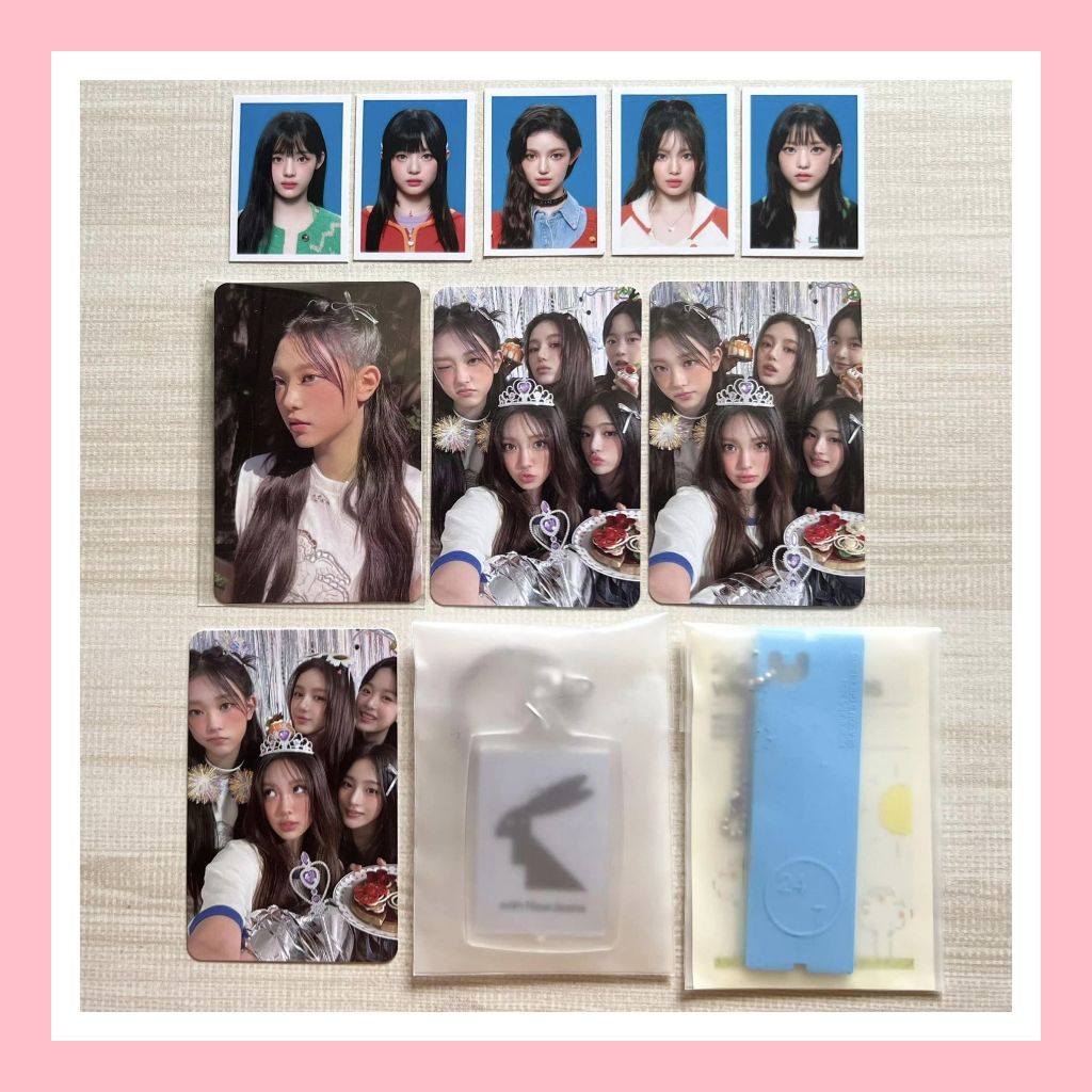 NJ 2024 Season's Greetings Group Photocard ID Digital Code | Shopee ...