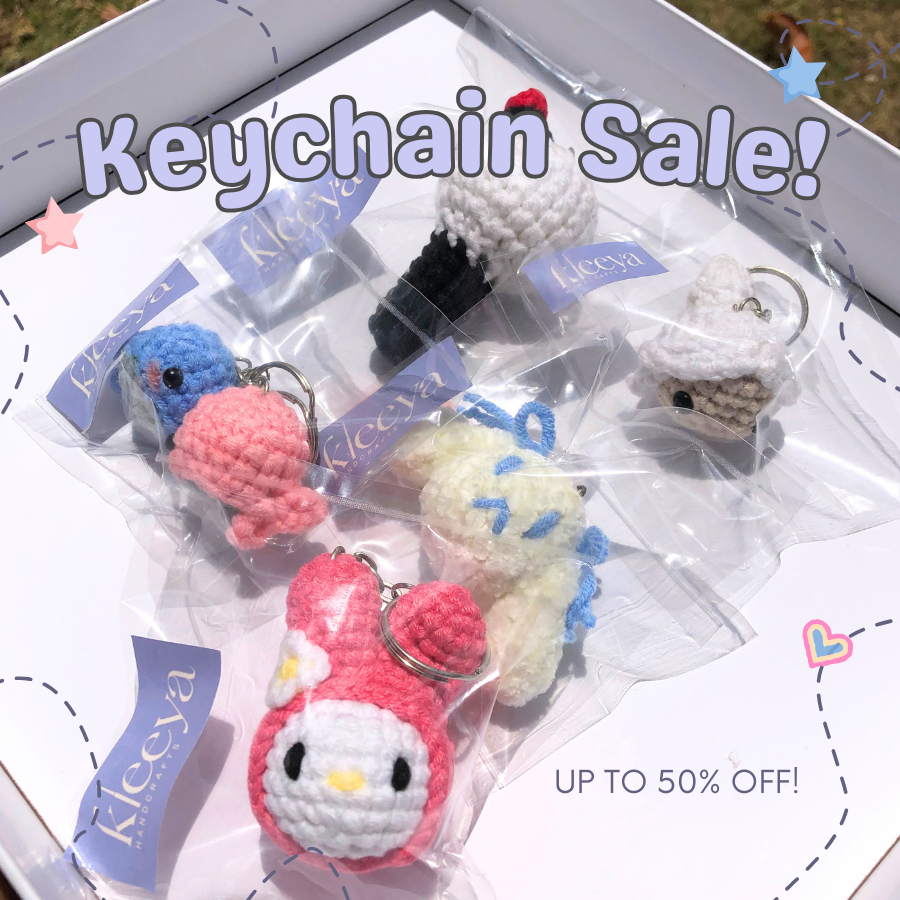 Kleeya Crochet Keychain Sale! - Cinamonroll, Jett, ArmyBomb | Shopee ...