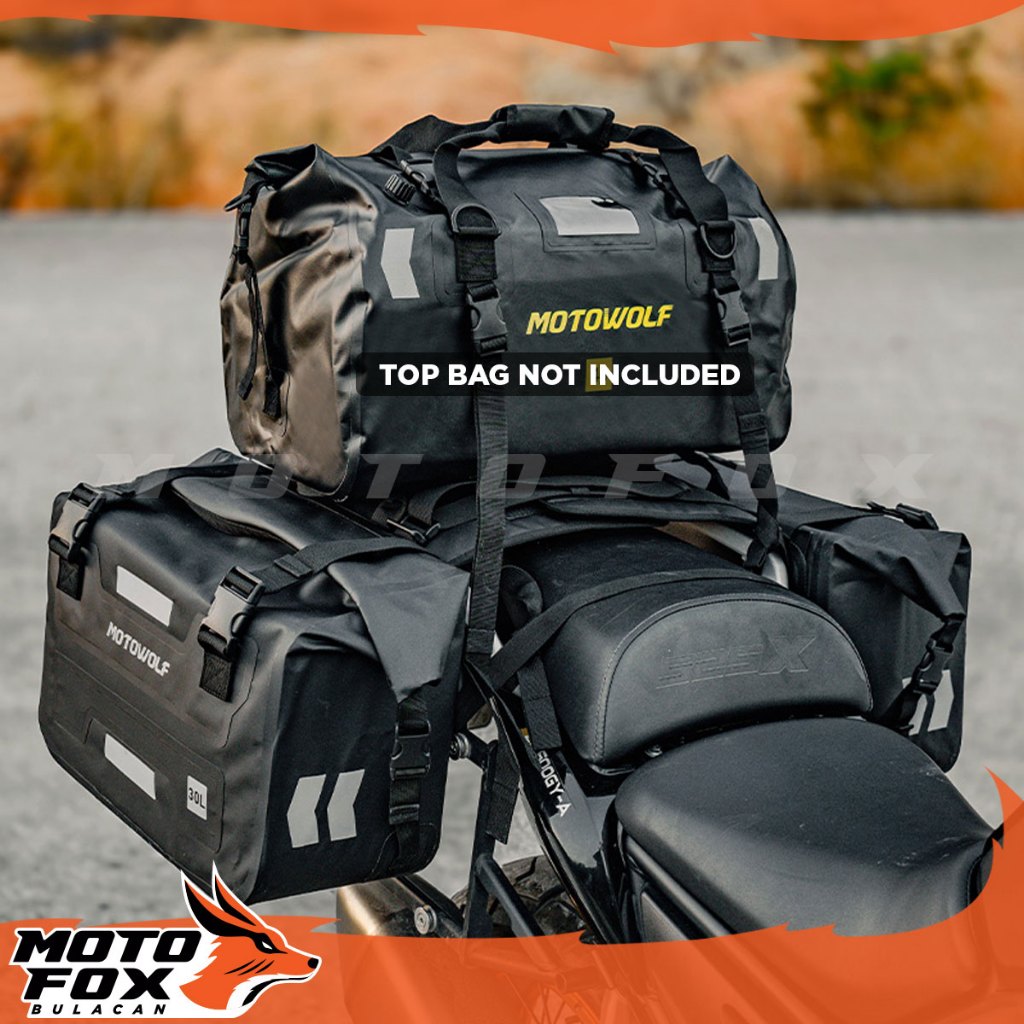 MOTOWOLF Saddle / Side Pannier Waterproof Bags | Shopee Philippines
