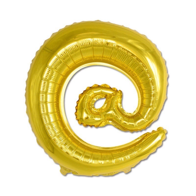 Agar.Shop 16 Inch At/And/Question Mark Symbol Foil Balloon Foil Party ...