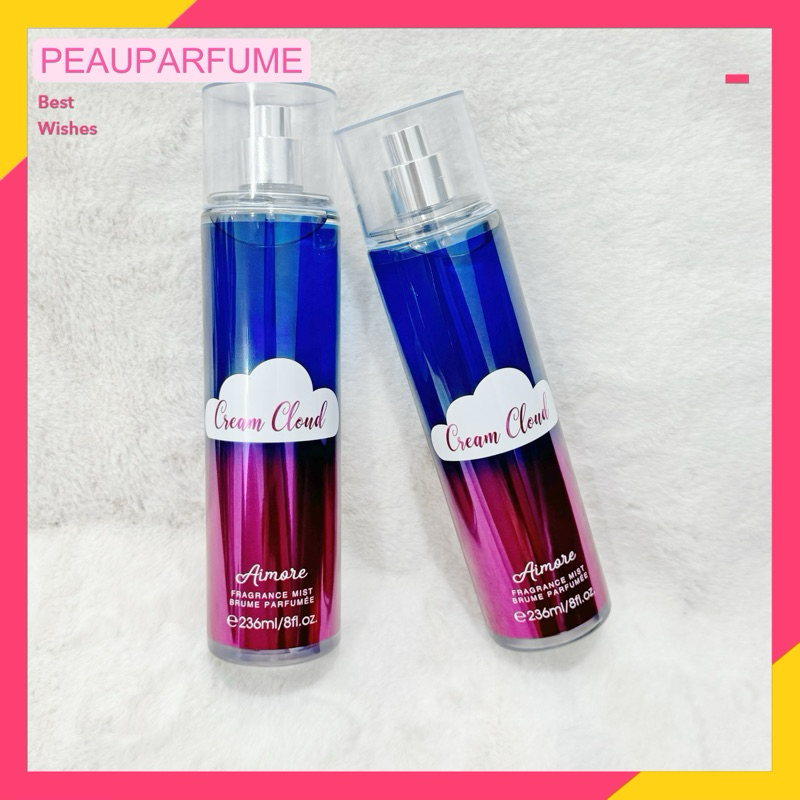 BUY 1 TAKE 1 CREAM CLOUD AIMORE 236ML PERFUME FOR WOMEN | Shopee ...