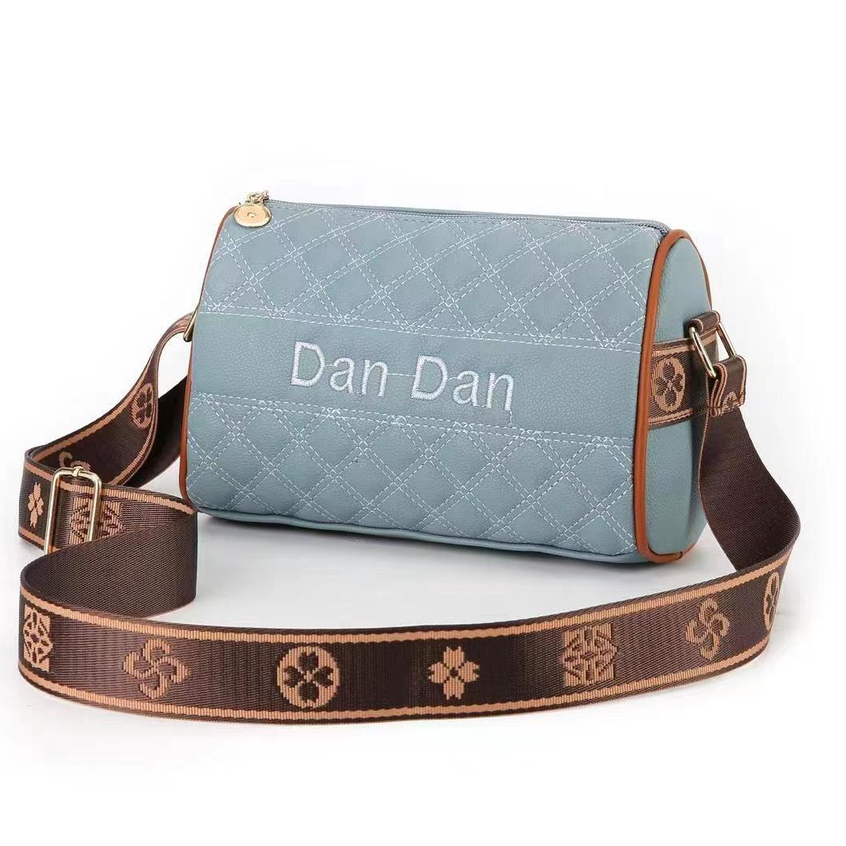 infinite Genuine Leather Casual Crossbody Bag Barrel Shaped Evening ...