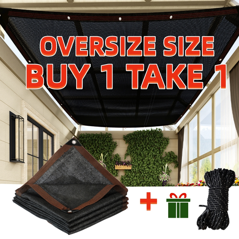 BIG SIZE Sunshade net Anti-UV resistant 98% Garden Net Farm Net ...