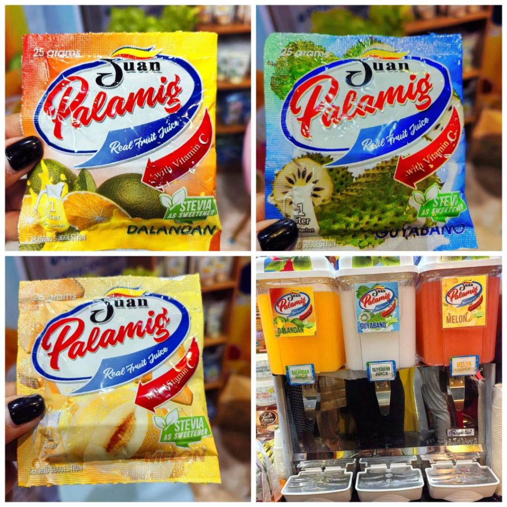 Juan Palamig Powder Real Fruit Juice All Natural (1Liter Per Sachet ...