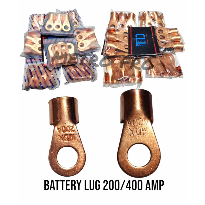 Battery Lug Open Type 200Amp and 400Amp (5pcs/pack) | Shopee Philippines