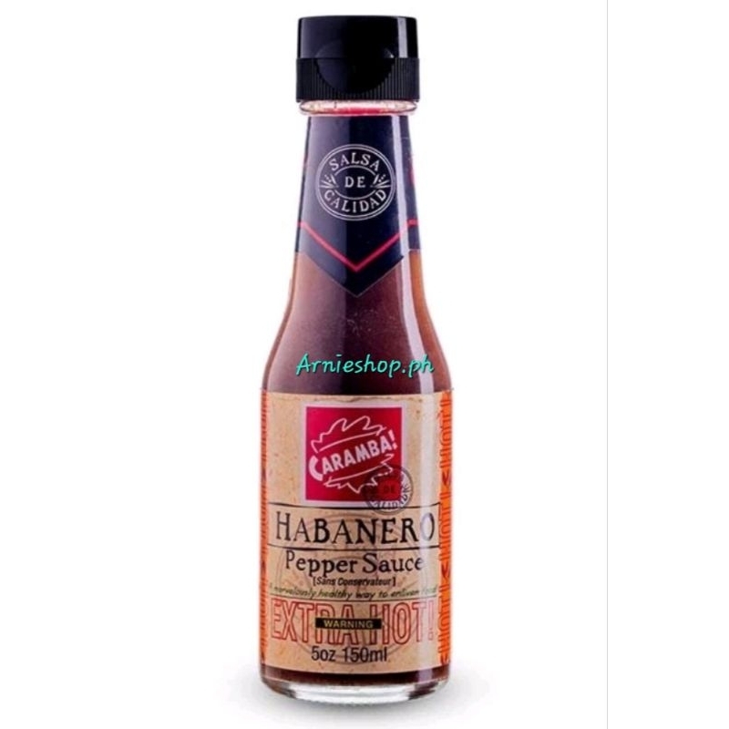 Caramba habanero pepper sauce extra hot sauce | Shopee Philippines