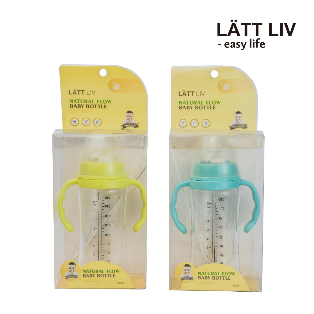 LATT LIV Baby Feeding Bottle 240ML | Shopee Philippines
