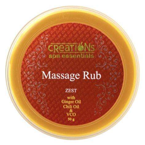 Creations Spa Essentials Massage Rub Pain Relief Rub Energy/Orange ...