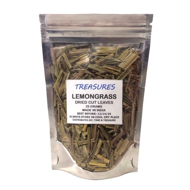 Treasures Lemongrass - Dried Cut Leaves - Tanglad - 100% Pure From ...