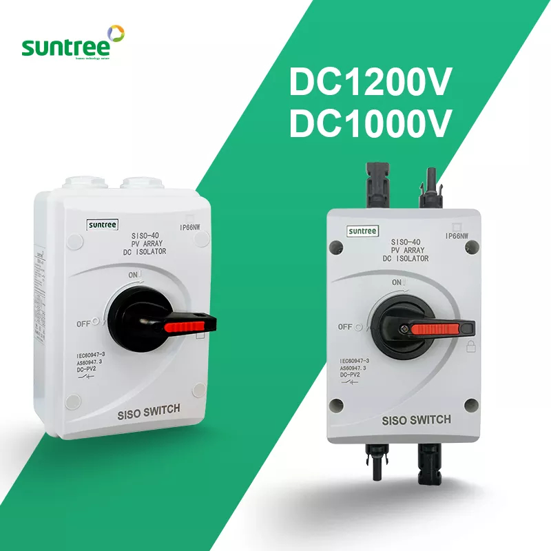 SUNTREE DC Isolator 1000V DC 32A IP66 Rating Solar Waterproof Isolator Switch | Shopee Philippines
