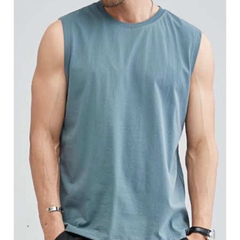 3 PIECES MUSCLE TEE/SANDO FOR MEN (ASSORTED COLORS) | Shopee Philippines