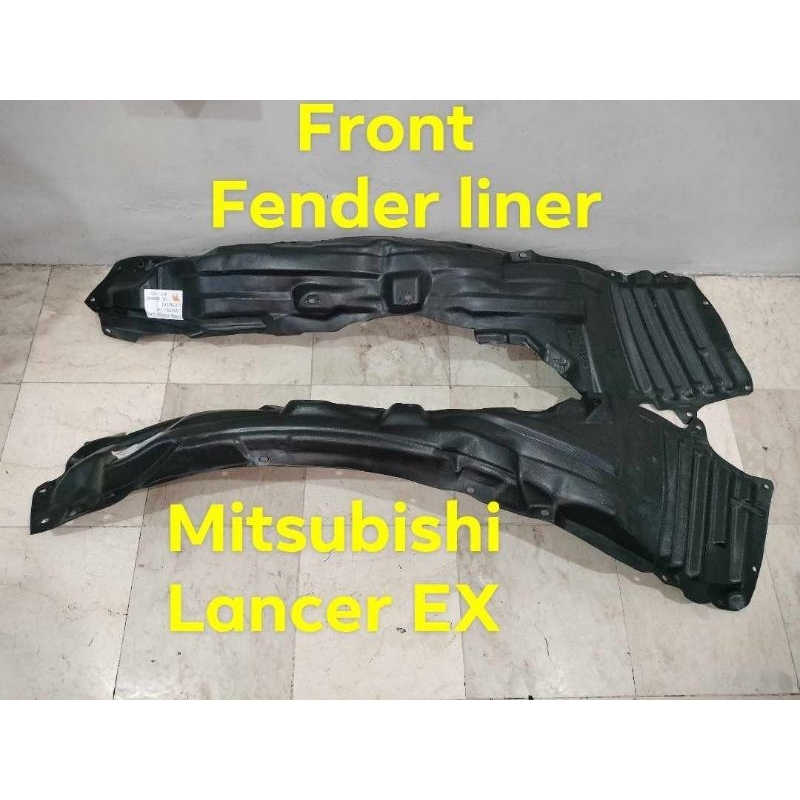 Front fender liner Mitsubishi Lancer EX PER SIDE | Shopee Philippines