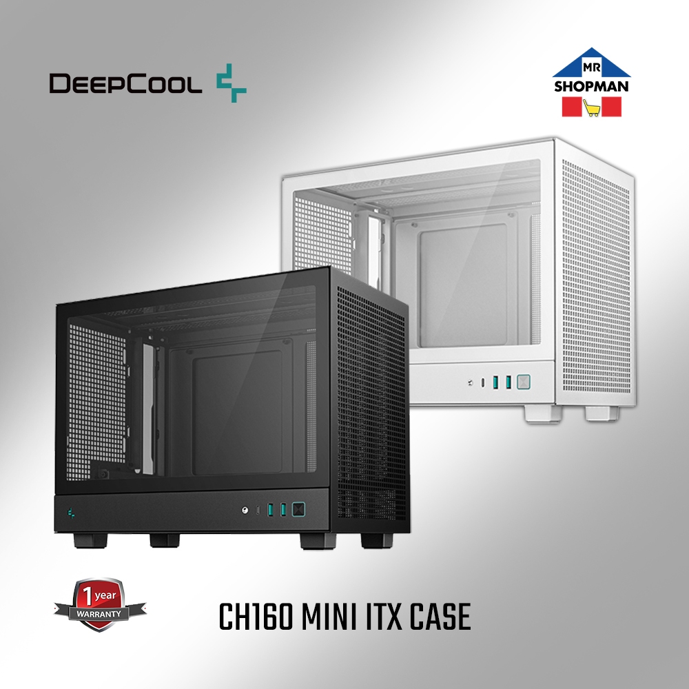Deepcool CH160 Mini ITX Sff Small Form Factor Case PC Chassis | Shopee ...
