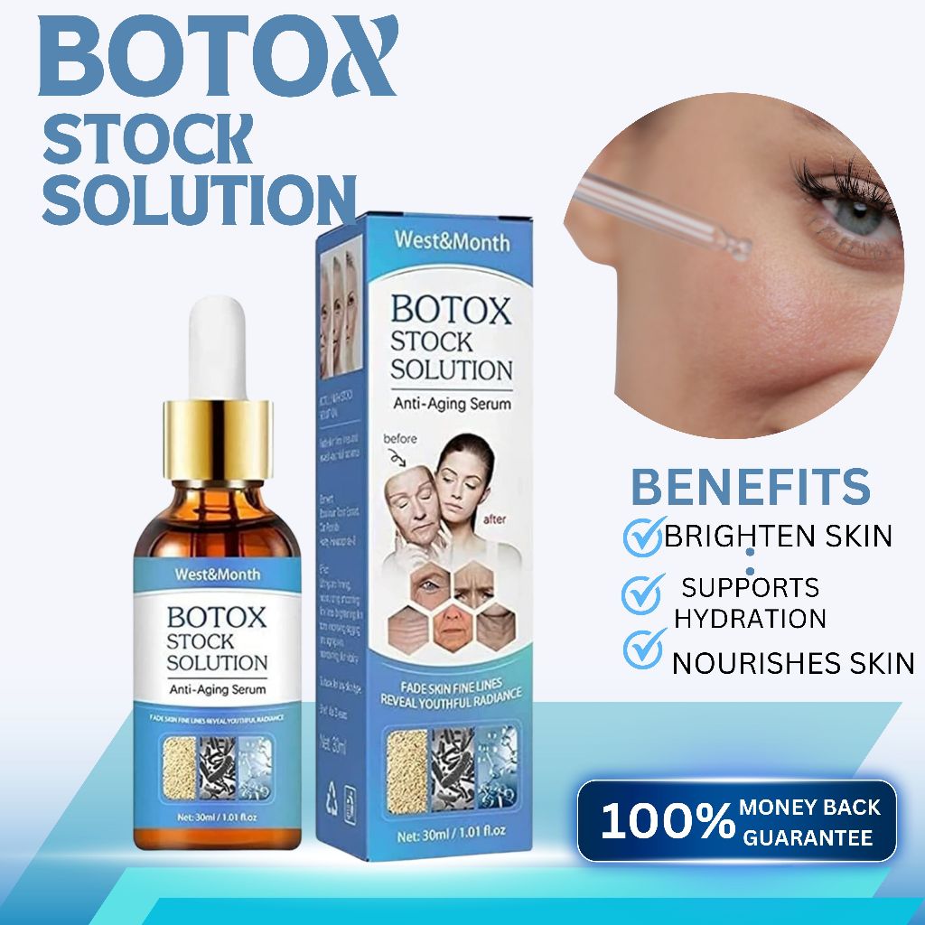Botox Stock Solution Face Serum: Collagen Peptides for Anti-Aging ...