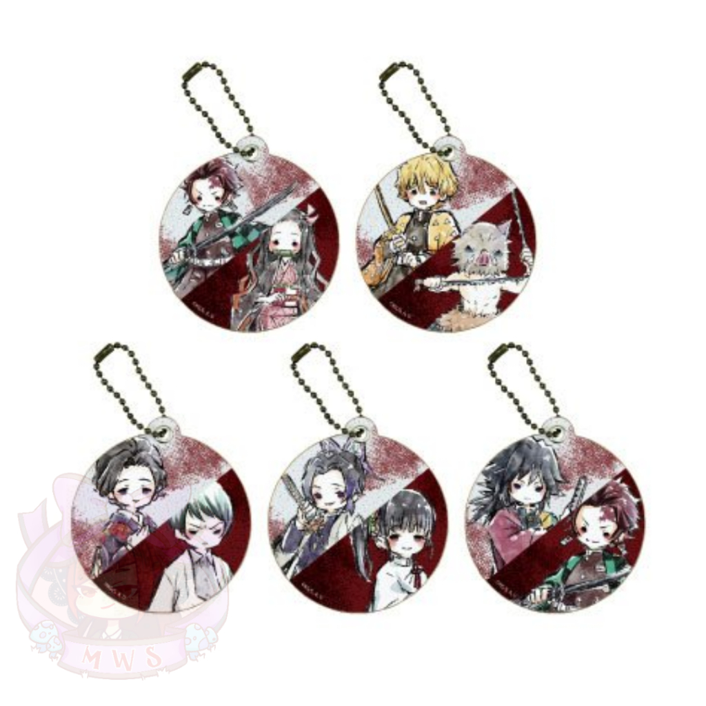 Demon Slayer / Kimetsu No Yaiba Kamado Siblings Chara Leather Charm 01 ...