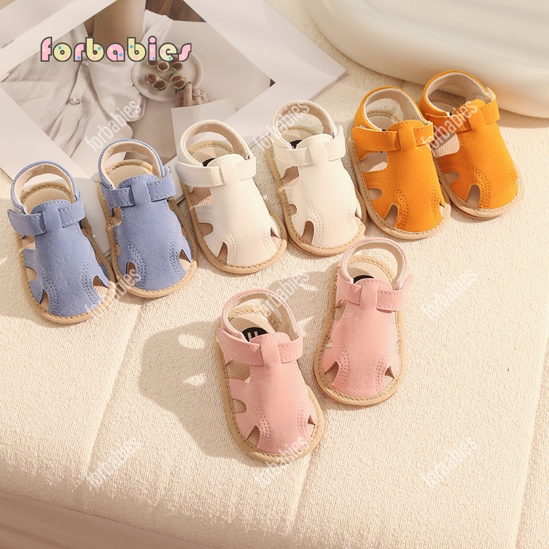 NEW Baby walking shoes soft sole Sandals Bao head Anti slip and Anti kick for Toddler Boys Girls Shopee Philippines